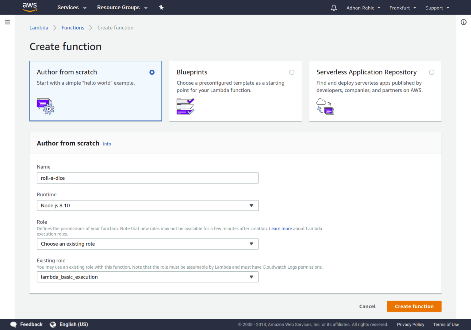 Tutorial: Getting Started with AWS Lambda and Node.js - Dashbird