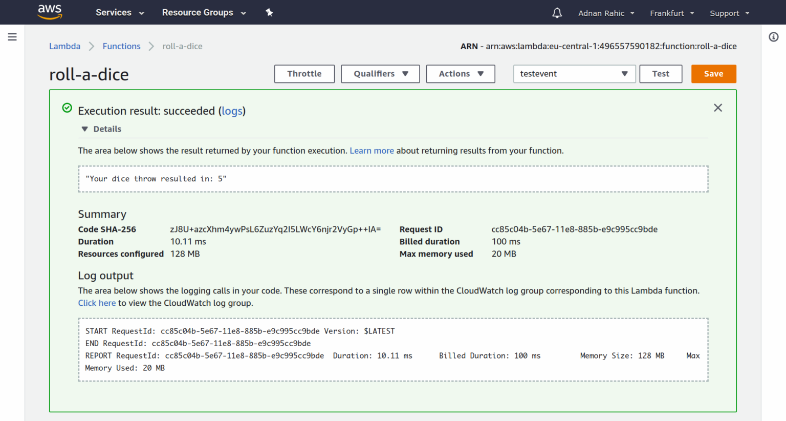 Tutorial: Getting Started with AWS Lambda and Node.js - Dashbird