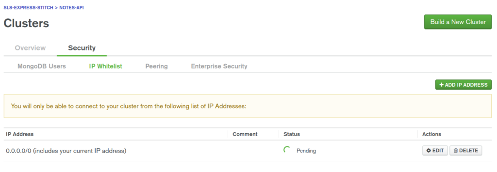 Serverless APIs with Express and MongoDB - Dashbird
