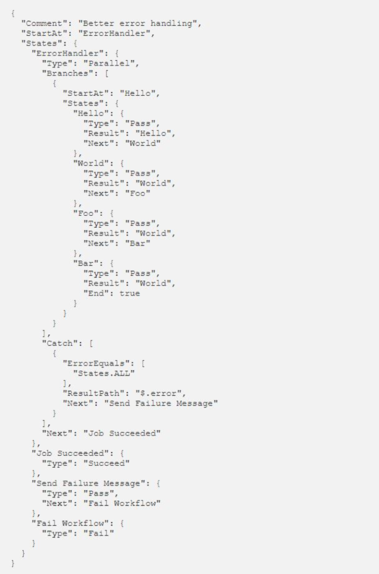 AWS Step Functions Error Handling - Dashbird