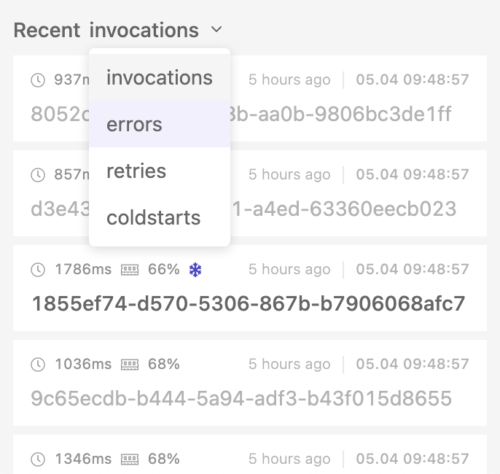 Monitor Lambda Functions Using Dashbird | Docs | Dashbird