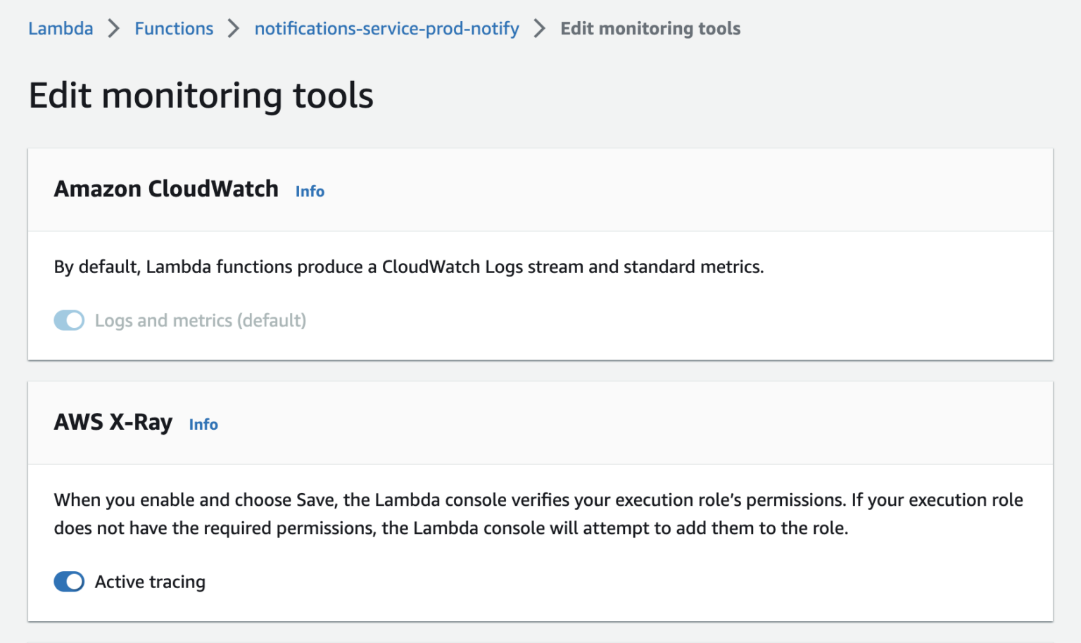 Enable Dashbird X-Ray Tracing: The Guide | Docs | Dashbird